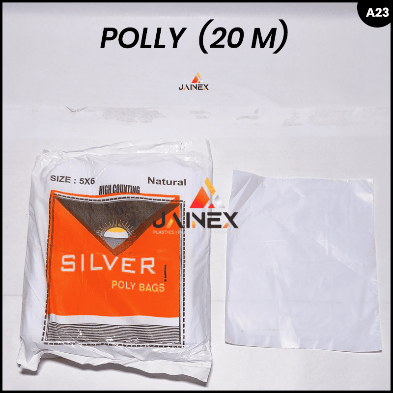 Silver Poly Bags